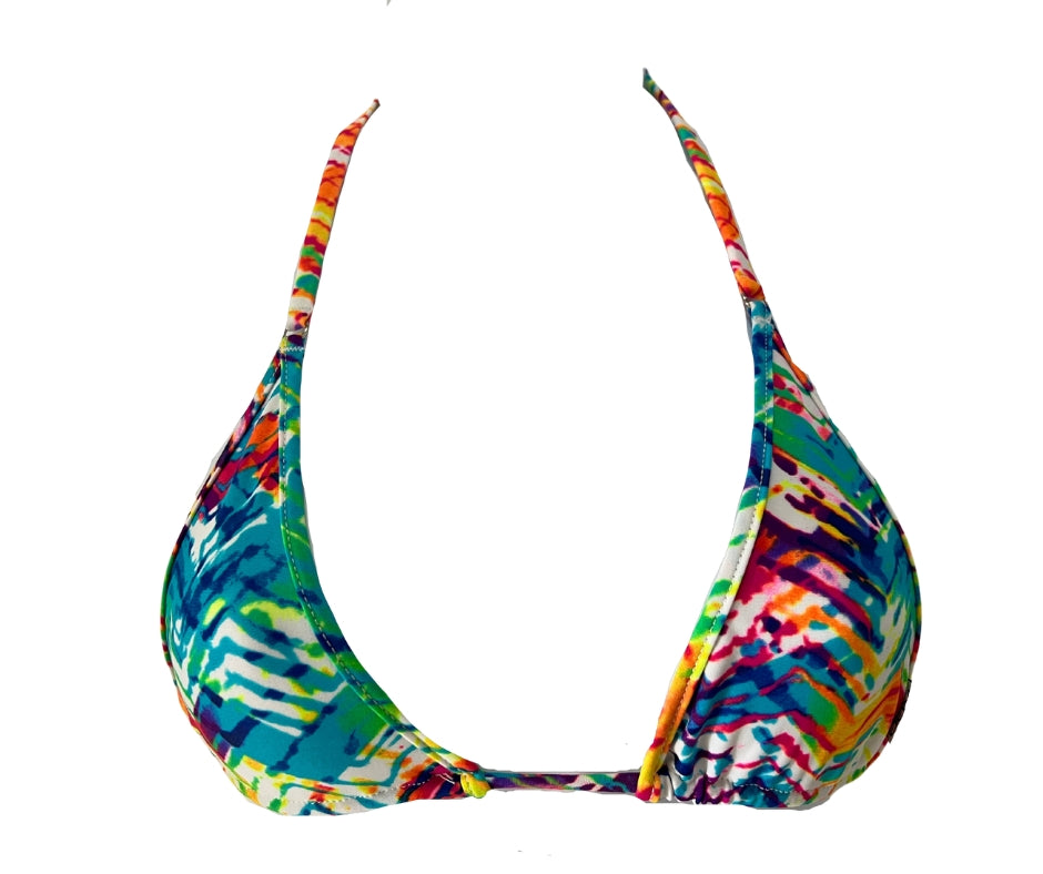 Vivid Waves - Mini Bikini Top – Micro Gigi