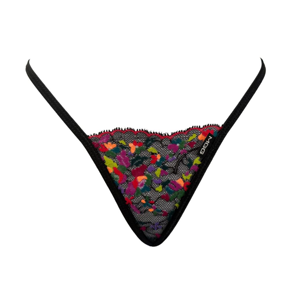 Fiesta Lace - Lace Thong G-String Underwear – Micro Gigi