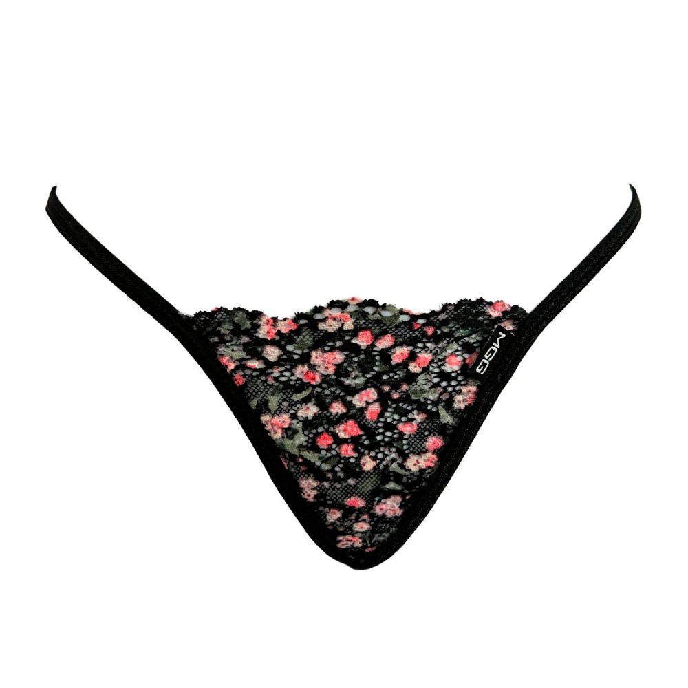 Rose Bud - Lace G-String Lingerie – Micro Gigi