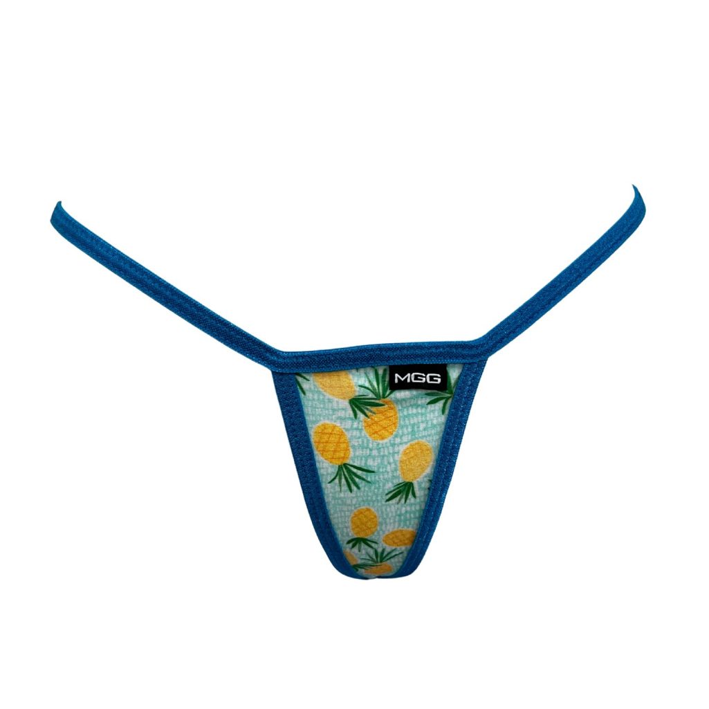 Summer Pineapple - Mini Cotton G-String – Micro Gigi