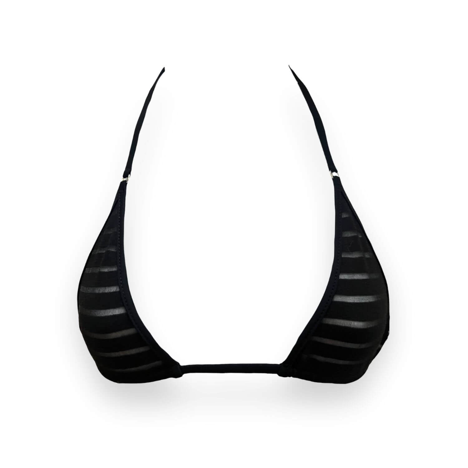 Coastline - Black - Mini Bikini Top – Micro Gigi
