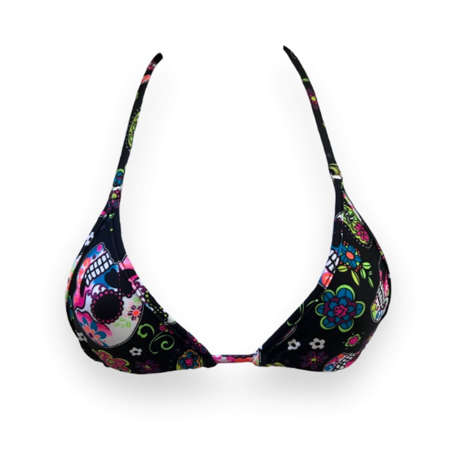 Sugar Skull - Mini Bikini Top – Micro Gigi