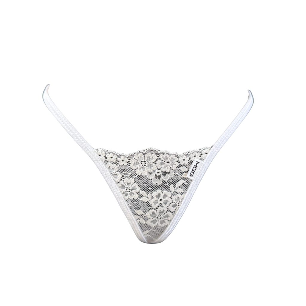 Angel White - Lace G-String Lingerie – Micro Gigi